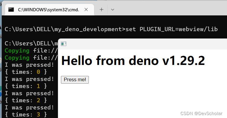 使用 WebView 库和 Deno 创建桌面应用程序_deno electron-CSDN博客