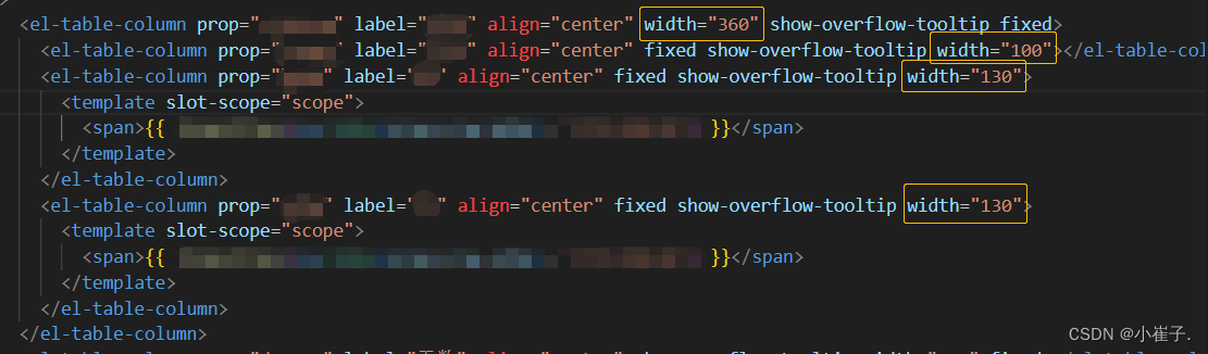 使用el-table合并表头后，fixed固定列不起作用_el-table fixed 失效-CSDN博客