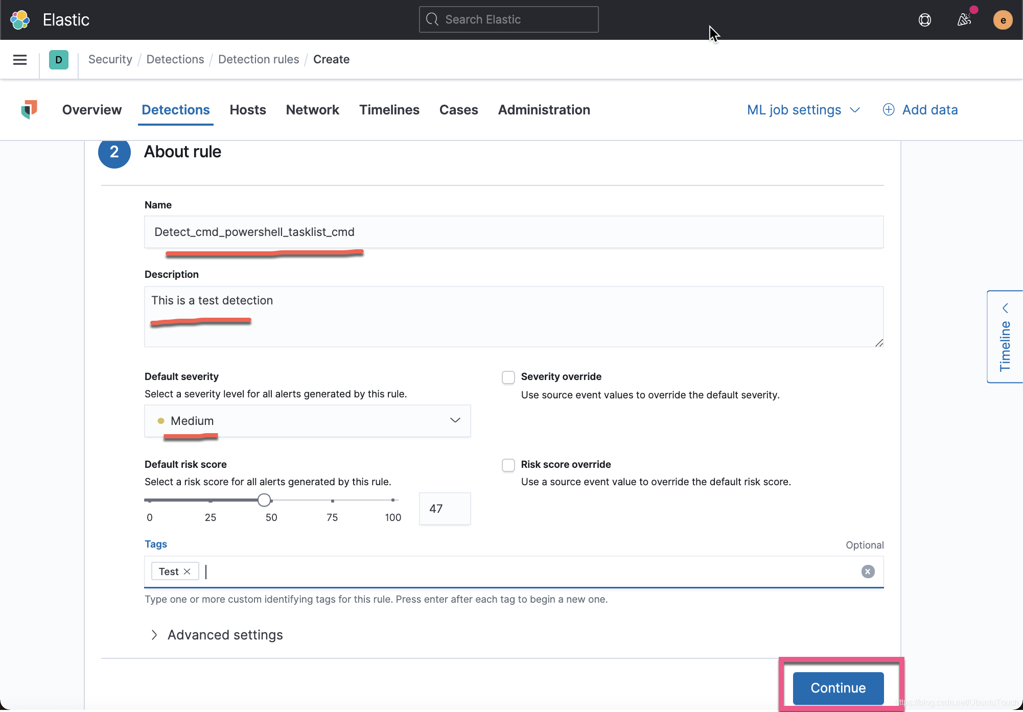 Elasticsearch：为 Elastic Security 定制 Detection rules_elasticsearch rule-CSDN博客