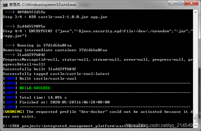docker + springboot 初步使用_springboot +dockerclient-CSDN博客