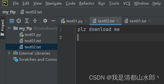 Python Windows创建ftp服务器，通过python完成最基本的上传、下载操作python Ftp Csdn博客