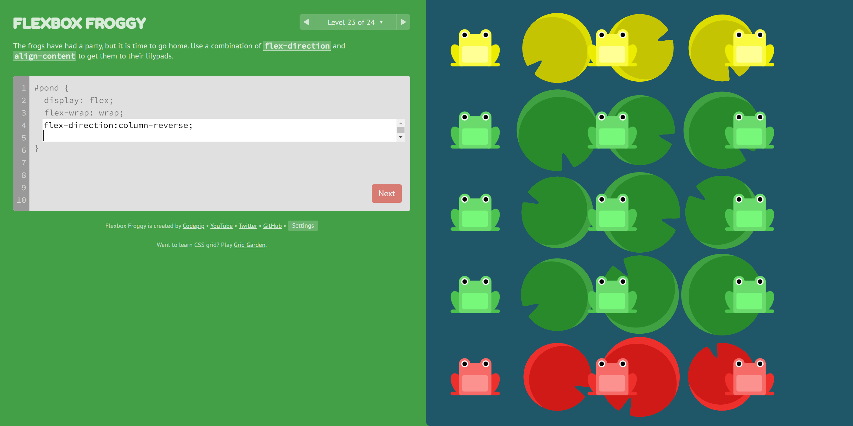 学习CSS Flexbox 玩flexboxfroggy flexboxfroggy1-24关详解-CSDN博客