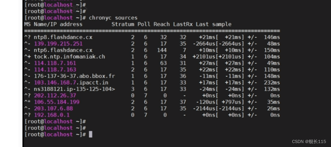 局域网内无法连接时间源？使用Chrony服务搭建时间源_chrony作为时钟源,无法正常连接-CSDN博客