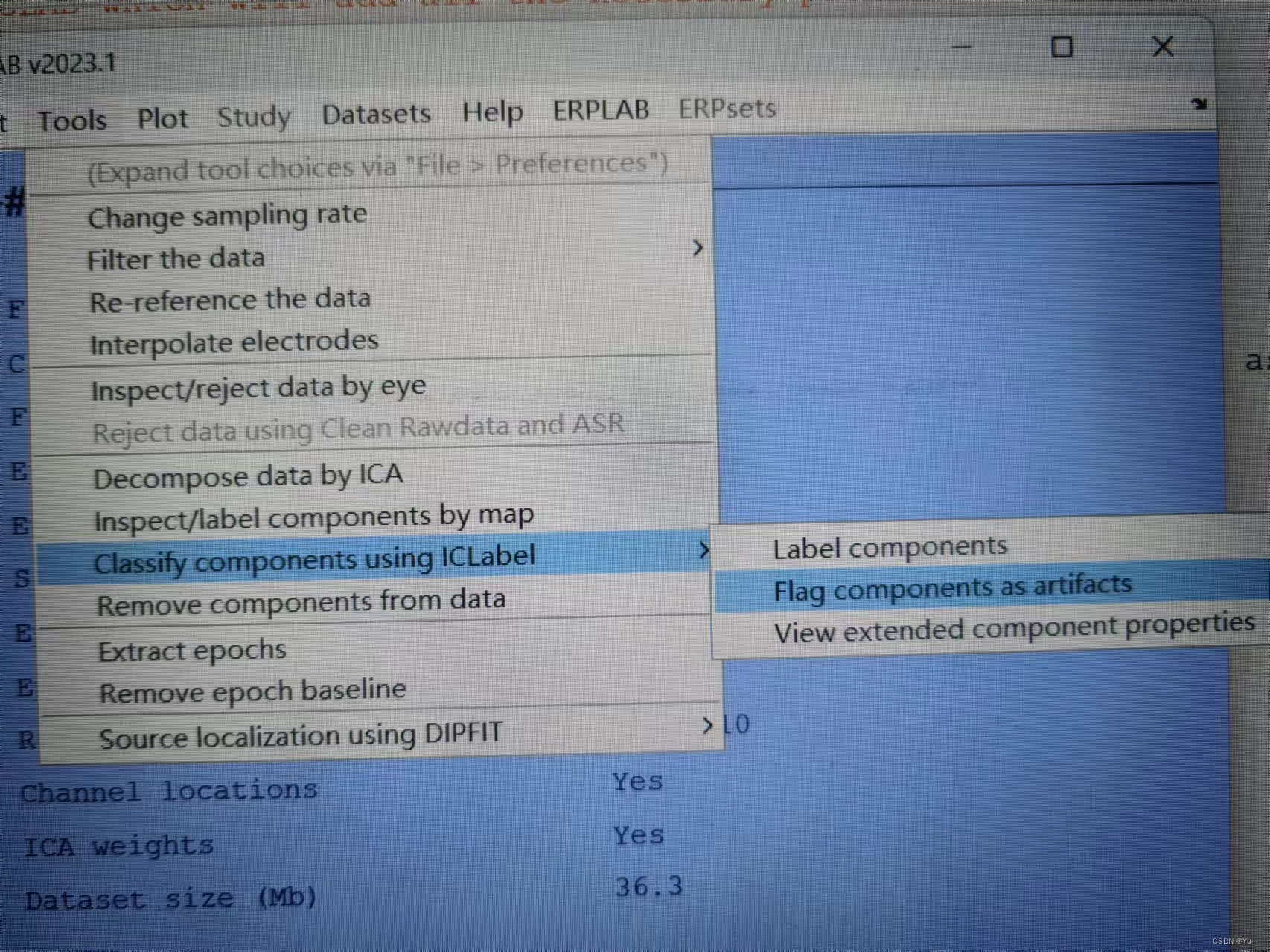 脑电数据处理——预处理_脑电预处理-CSDN博客