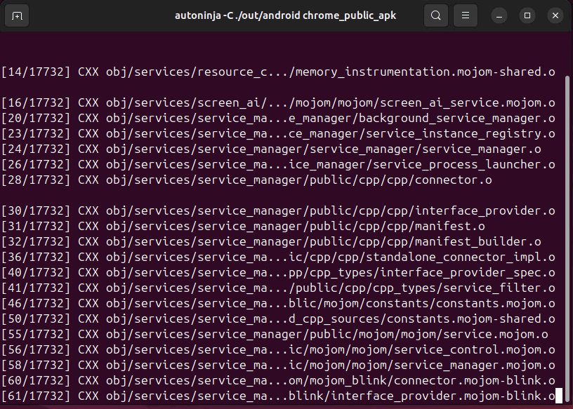 Chromium编译指南2024 - Android篇：开始编译（八）_android chromium-CSDN博客