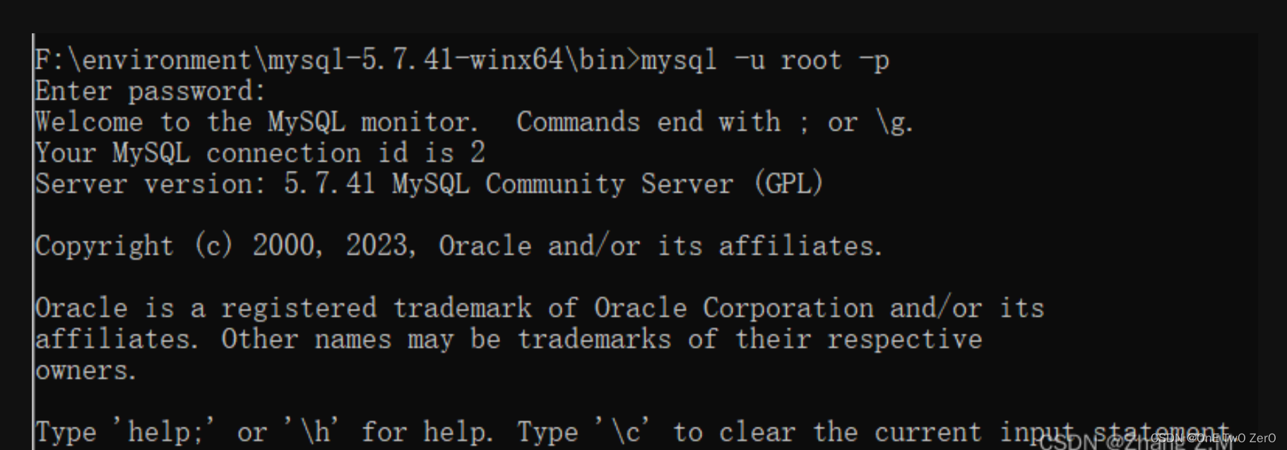 MySQL5.7免安装版配置-CSDN博客