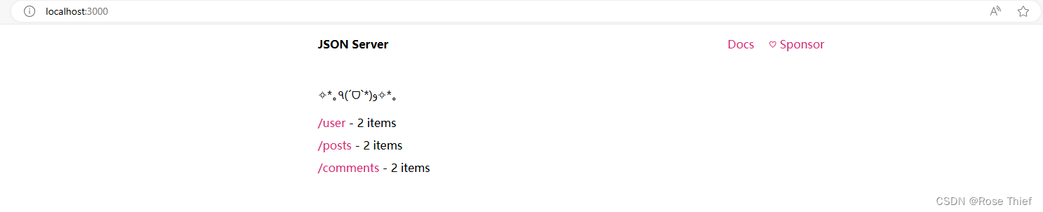 json-server(利用数据自动生成后端接口)的安装和使用、Vue3中axios的安装、封装和使用_json-server官网-CSDN博客