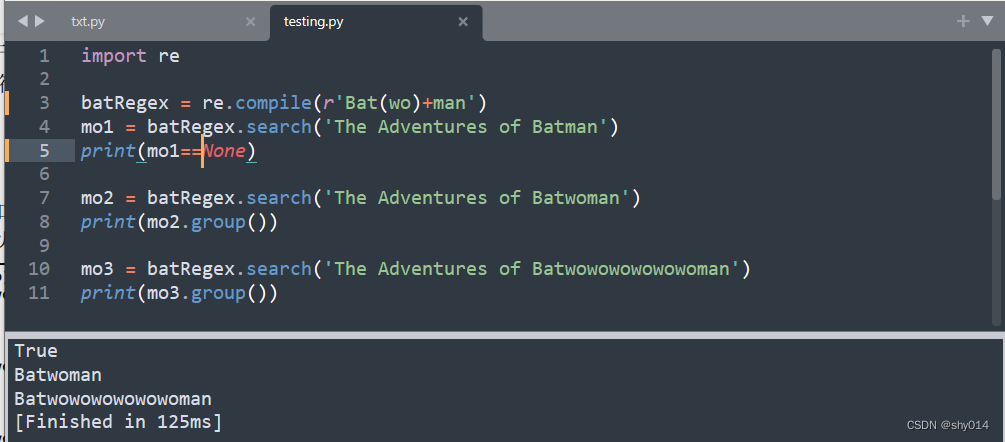 Python之第七章 模式匹配与正则表达式_python re ignore-CSDN博客