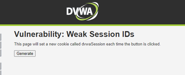 DVWA 靶场 Weak Session IDs 通关解析-CSDN博客