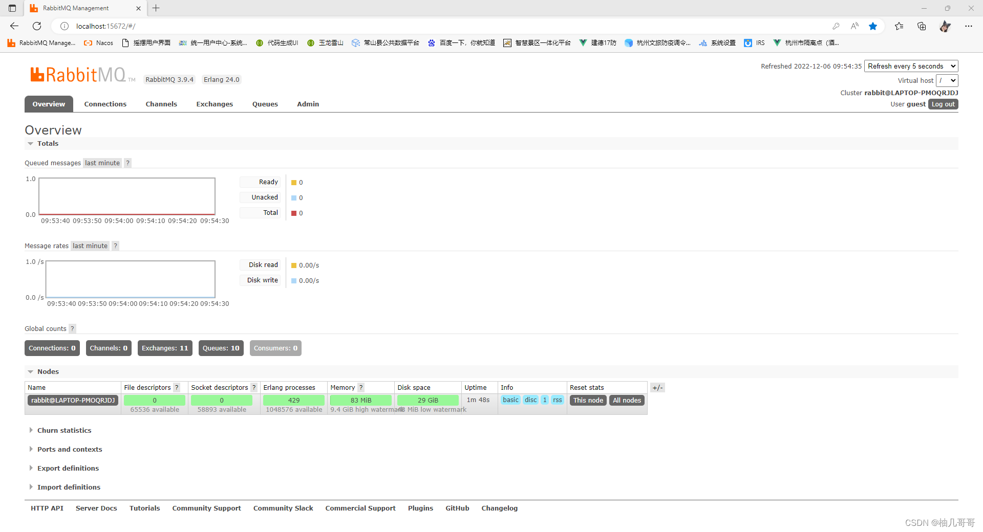 Win10系统RabbitMQ高效安装指南：详细步骤与常见问题解析_win10安装rabbitmq-CSDN博客