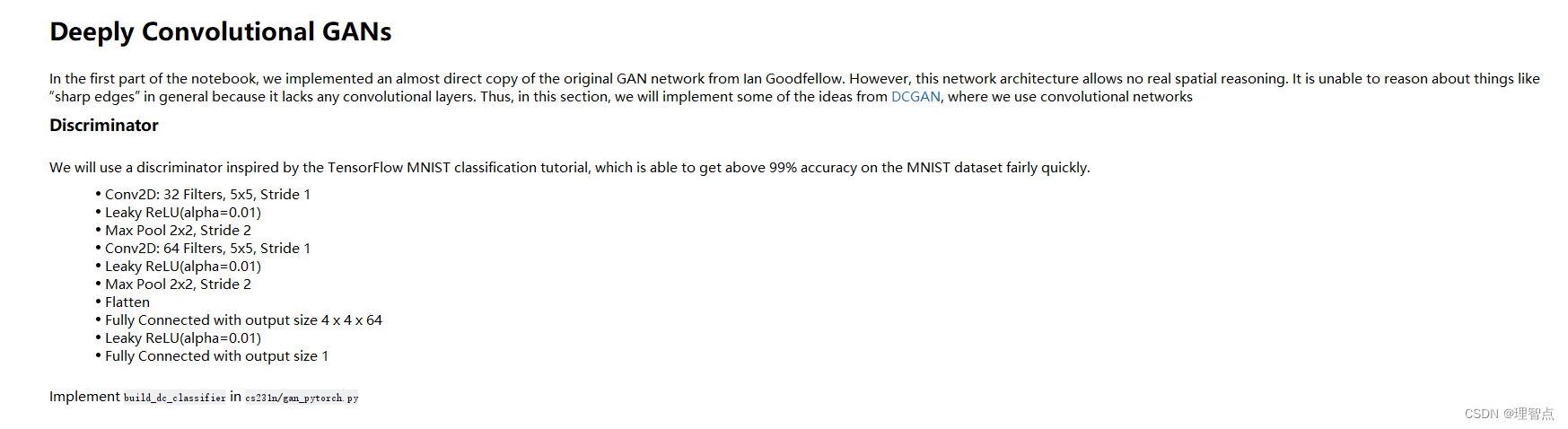 cs231n assignment3 q4 Generative Adversarial Networks_cs231n generative adversarial networks-CSDN博客