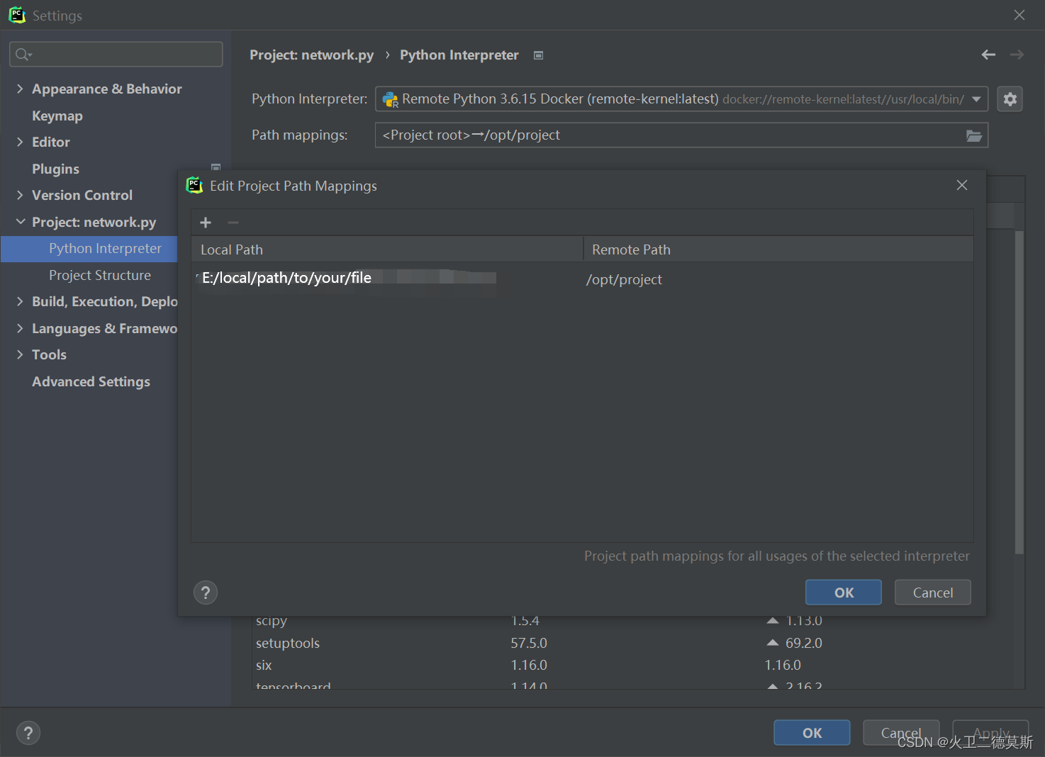 为pycharm配置docker解释器-CSDN博客