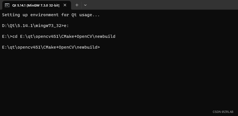 Windowsqt5141mingw32bitopencv451cmake324编译并配置qt使用opencvopencv32位编译使用 Csdn博客