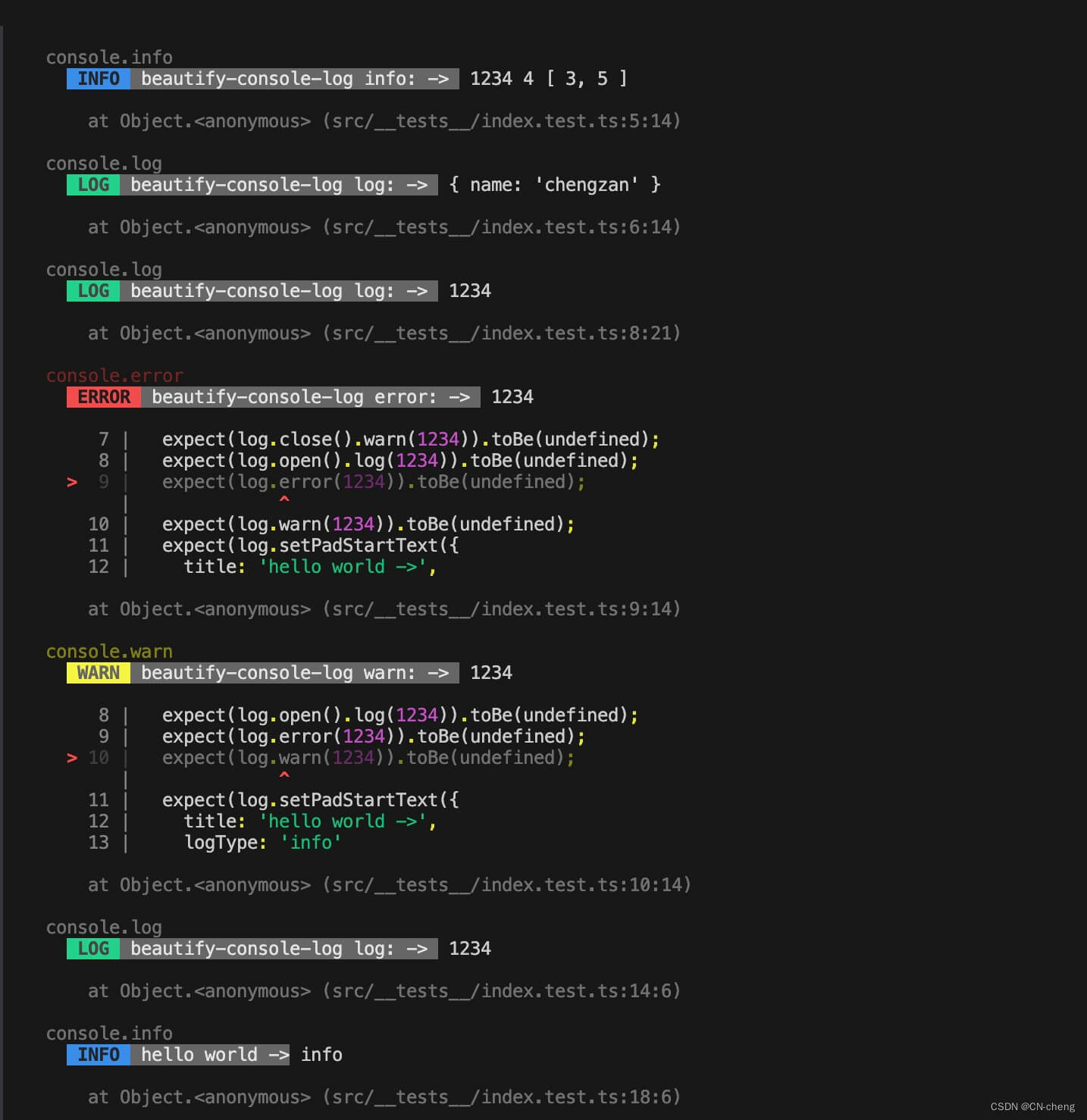 控制台日志打印console的封装，加入美化、行显示与打印开关，支持node.js环境_js 封装console.log-CSDN博客