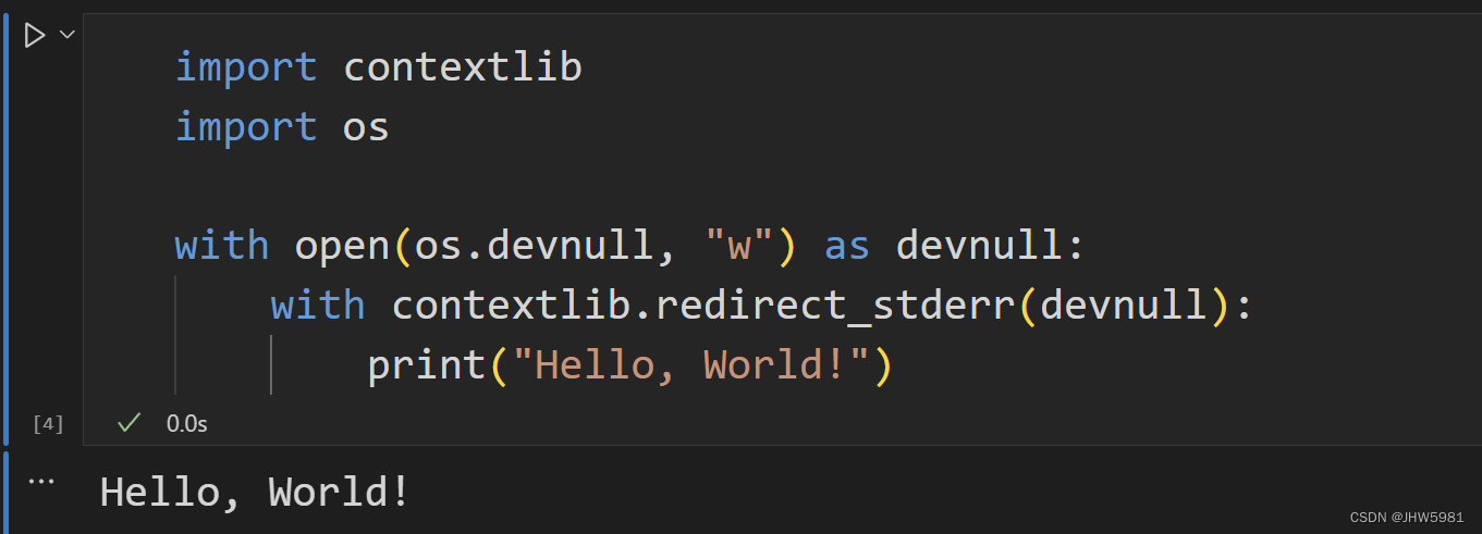 关于python中屏蔽输出_python os.devnull-CSDN博客