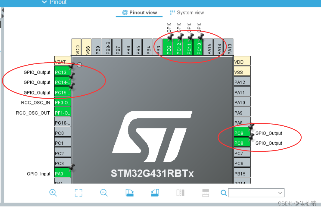 STM32CubeMX基本配置——RCC\LED\KEY_cubemx 晶振 频率 头文件-CSDN博客
