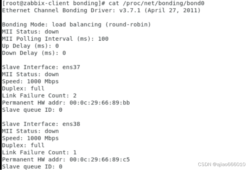 linux双网卡绑定 bond_linux绑定双网卡-CSDN博客