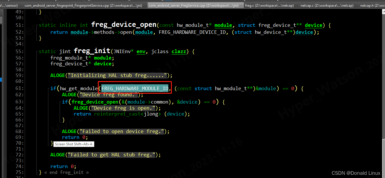 2011-11-16 android 编译出hal so的命名规则和调用过程，使用hw_get_module查找相应的so和加载，定义的so库名一定是MODULE_ID+default.so的 ...