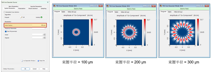 VirtualLab：Ince高斯模式_lighttools高斯光源-CSDN博客