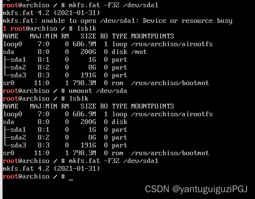 从头安装Arch Linux系统_archlinux安装空间不够-CSDN博客