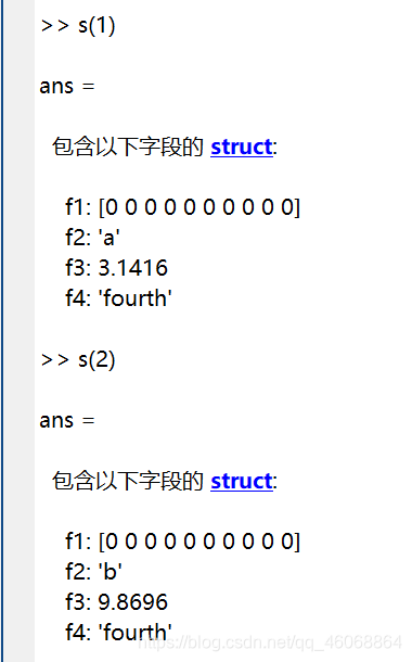 MATLAB struct函数(结构体数组)-CSDN博客