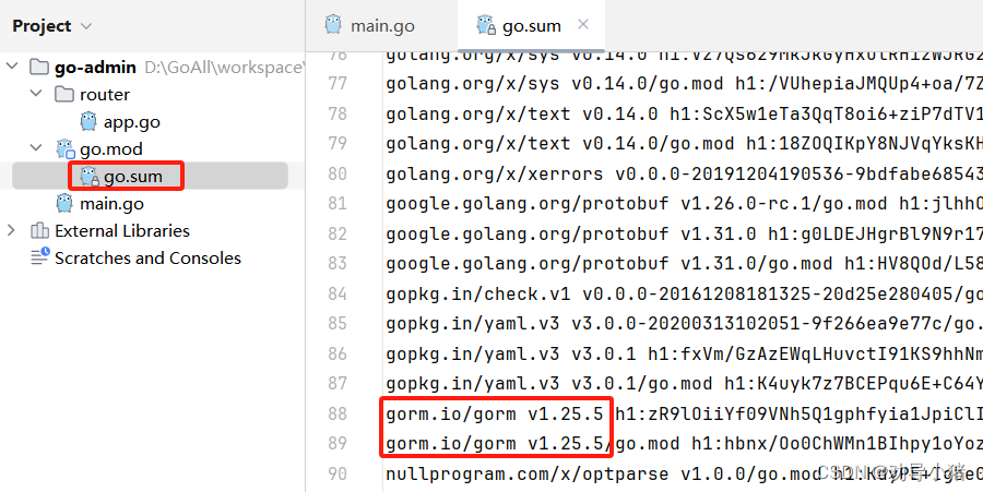 使用Gin框架和Gorm（GoLand）_gin和gorm-CSDN博客