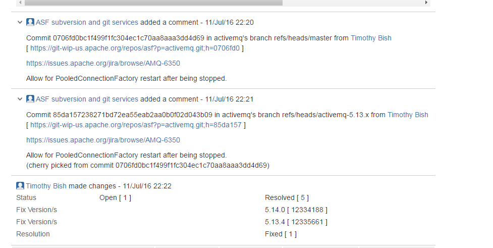 ActiveMq PooledConnectionFactory throws 'IllegalStateException: Pool not open' after re-init-CSDN博客