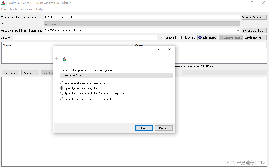 [openGL] qt5版本+mingw编译Assimp库+调用_qt assimp-CSDN博客