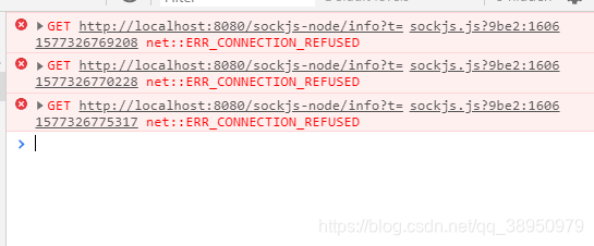 项目运行时一直发http://localhost:8080/sockjs-node/info?t=1462183700002请求_微信开发工具一直发送info?t=-CSDN博客