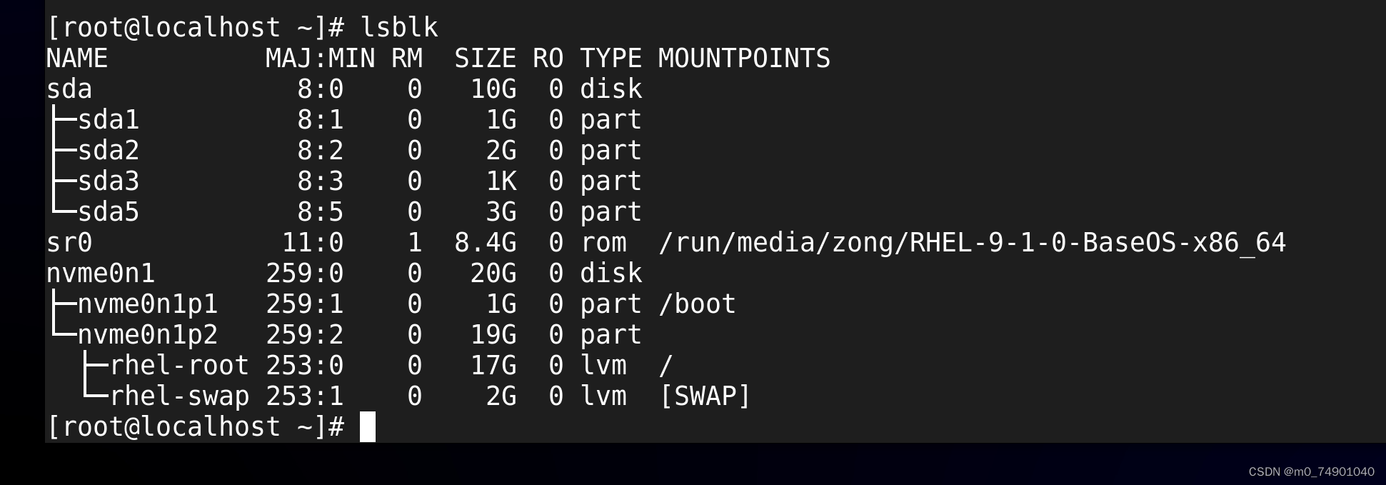 Linux磁盘分区与挂载实践-CSDN博客