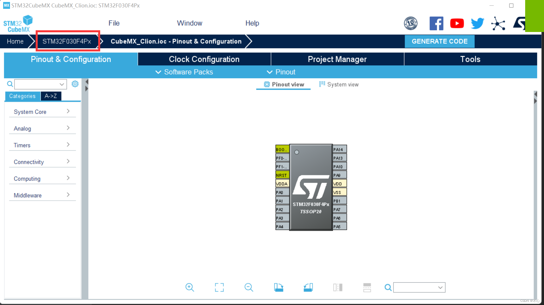 配置Clion和CubeMX联合开发环境（支持编译、直接烧录）_cubemx clion-CSDN博客