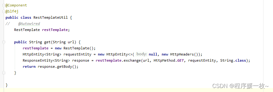 Java Idea ‘org.springframework.web.client.RestTemplate‘ that could not be found报错及解决_org ...