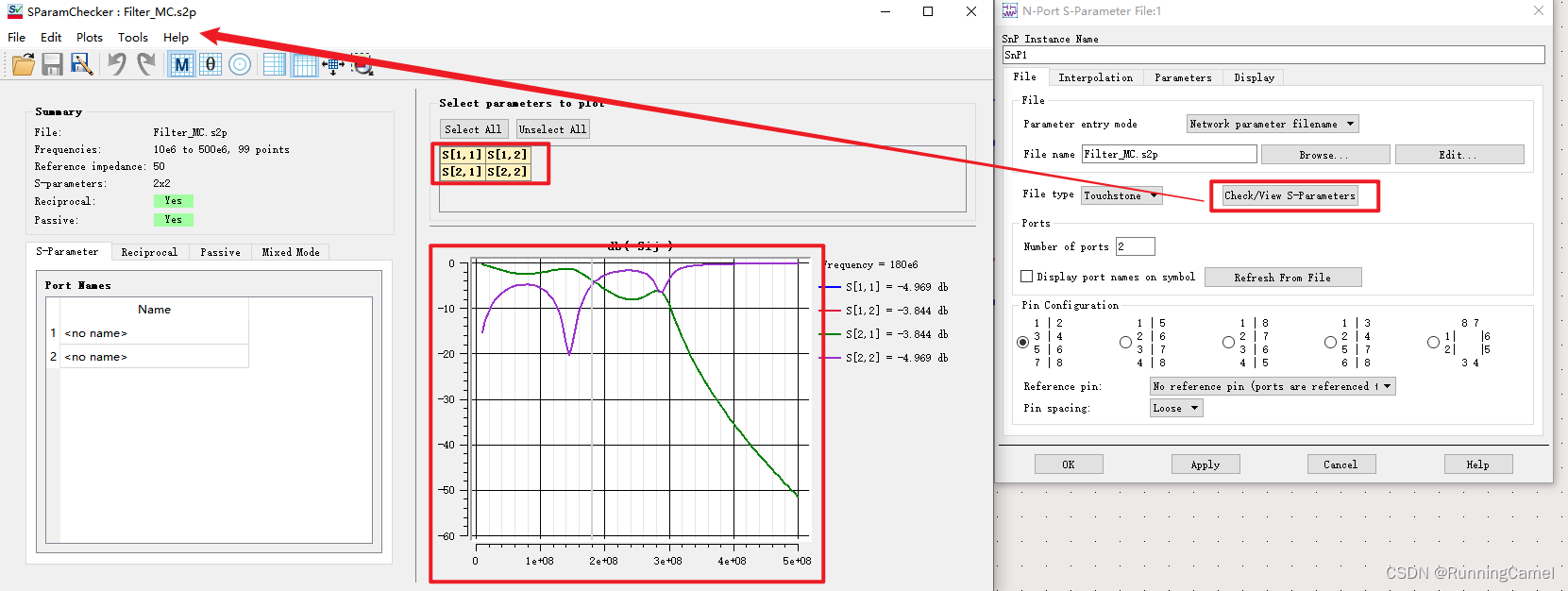ADS基础教程11 - TouchStone文件的导出及导入_ads导出snp文件-CSDN博客