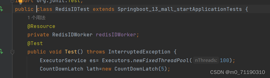 SpringBoot测试类提示没有发现测试（JUnit4和JUnit5注解）-CSDN博客