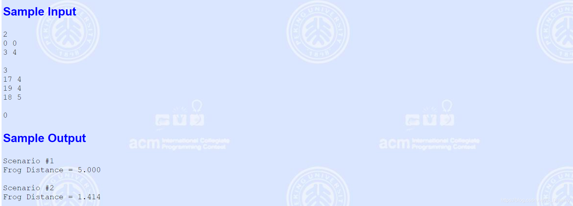 POJ 2253 Frogger(dij)_poj2253 dij-CSDN博客