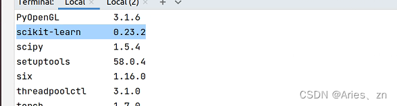 解决 No module named ‘sklearn.mixture._gaussian_mixture‘_no module named 'sklearn.mixture.base-CSDN博客