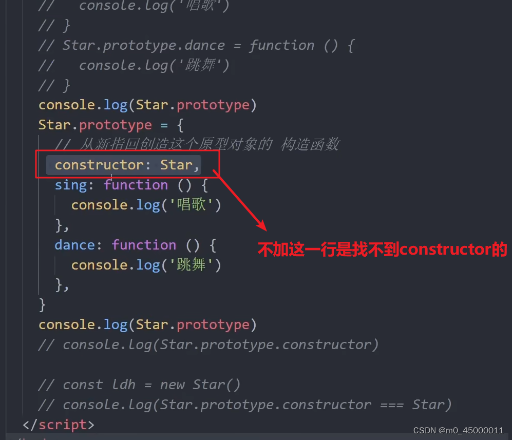 构造函数 原型prototype 构造器constructor 原型继承 原型链 This指向 弹窗案例 Andand逻辑与中断 Csdn博客