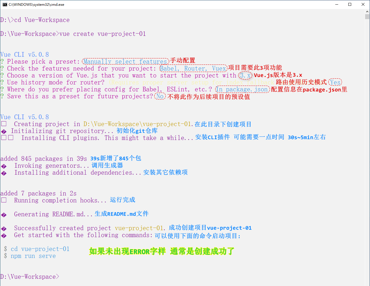 Vue安装教程及创建Vue工程_vue 安装-CSDN博客