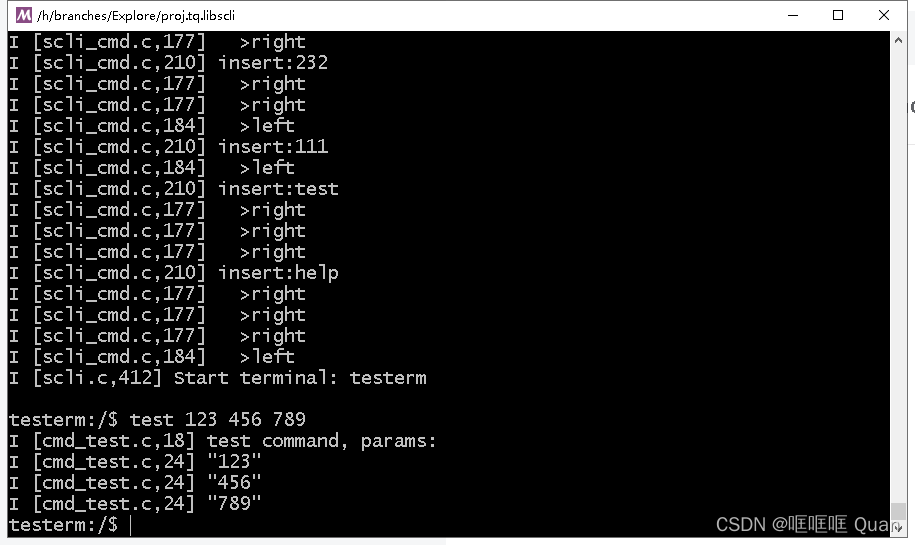 【嵌入式】LIBSCLI - Simple Command Line Interface_嵌入式 cli-CSDN博客