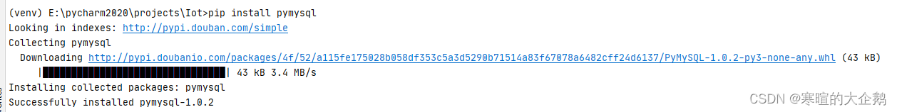 ERROR: Could not install packages due to an OSError: HTTPSConnectionPool解决办法-CSDN博客