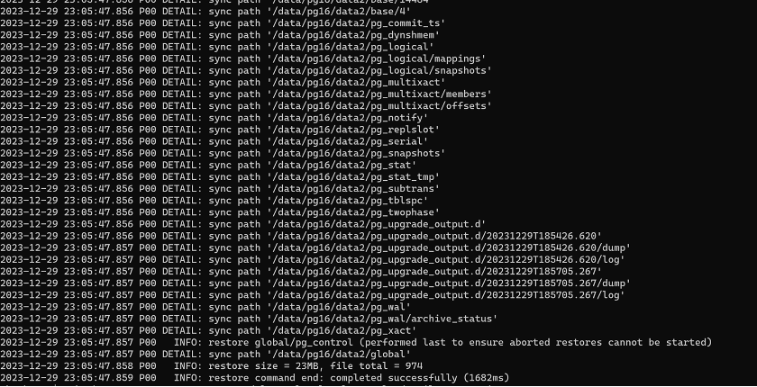【pgBackRest备份工具使用】-CSDN博客