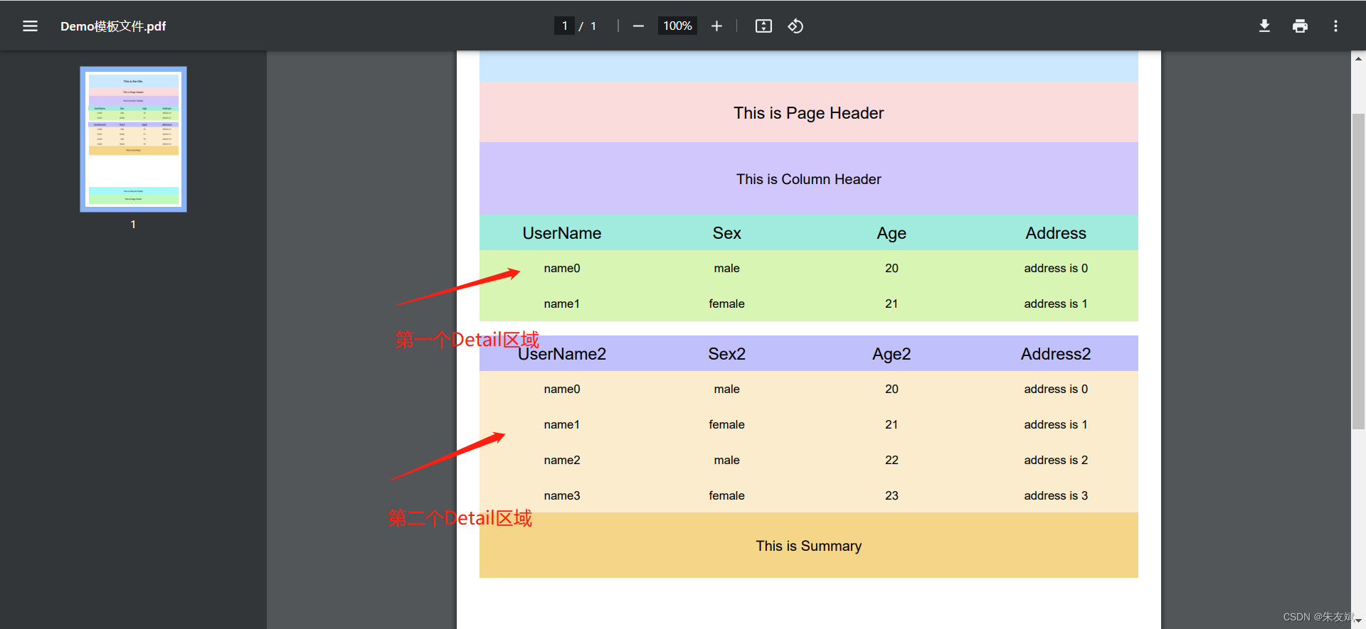 JasperReports之模板文件七大组成区域介绍（Title、PageHeader、ColumnHeader、Detail、ColumnFooter等）--支持Android-CSDN博客