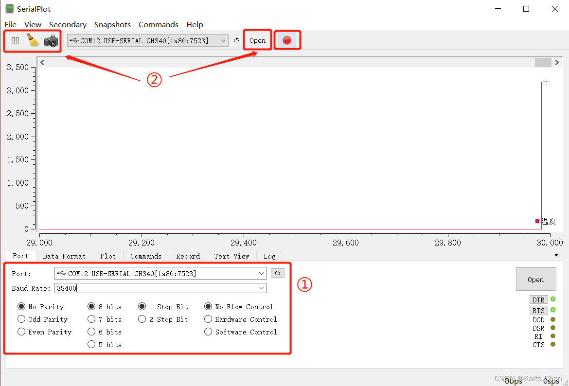 如何通过串口发送使用SerialPlot实现温度自动曲线监控_serialplot下载-CSDN博客