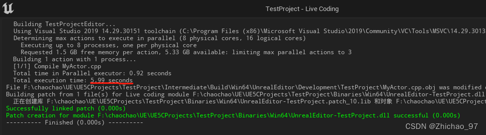 【UE5.1 C++】提升编译速度_limiting max parallel actions-CSDN博客