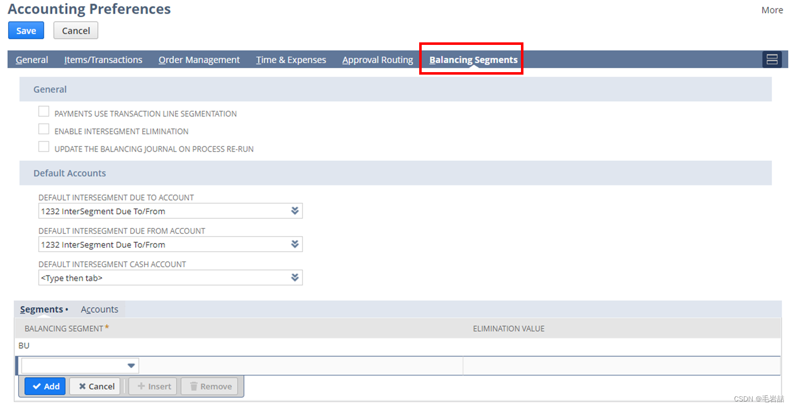 NetSuite Balancing Segment平衡段_oracle ebs 平衡段 sql-CSDN博客