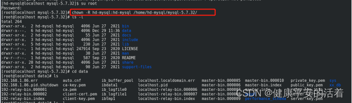 MySQL 启动日志报错：Starting MySQL. ERROR! The server quit without updating PID file-CSDN博客