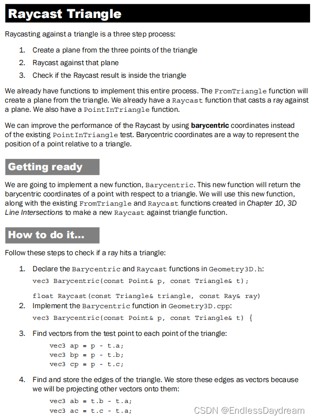 【开发日志】2022.10.10 ZENO Raycast Triangle_qwheelevent inverted-CSDN博客