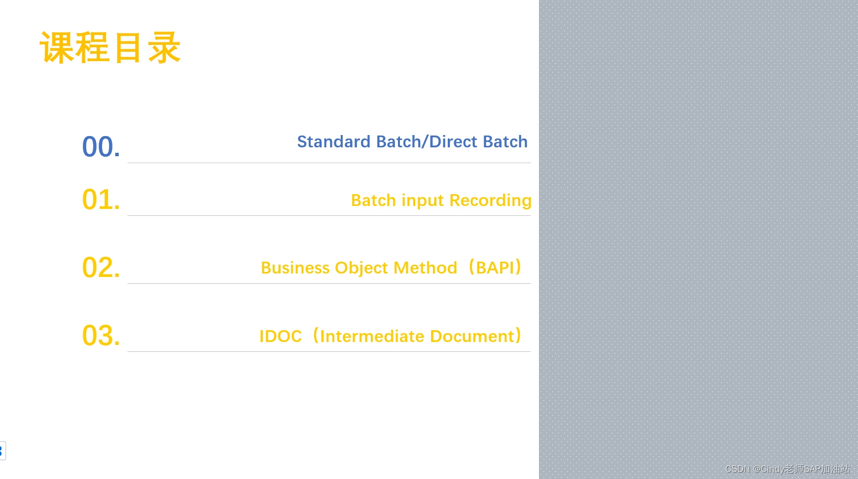 LSMW 功能展示一•Standard Batch/Direct Batch_lsmw standard-CSDN博客