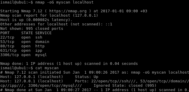 nmap输出格式_Nmap输出-CSDN博客