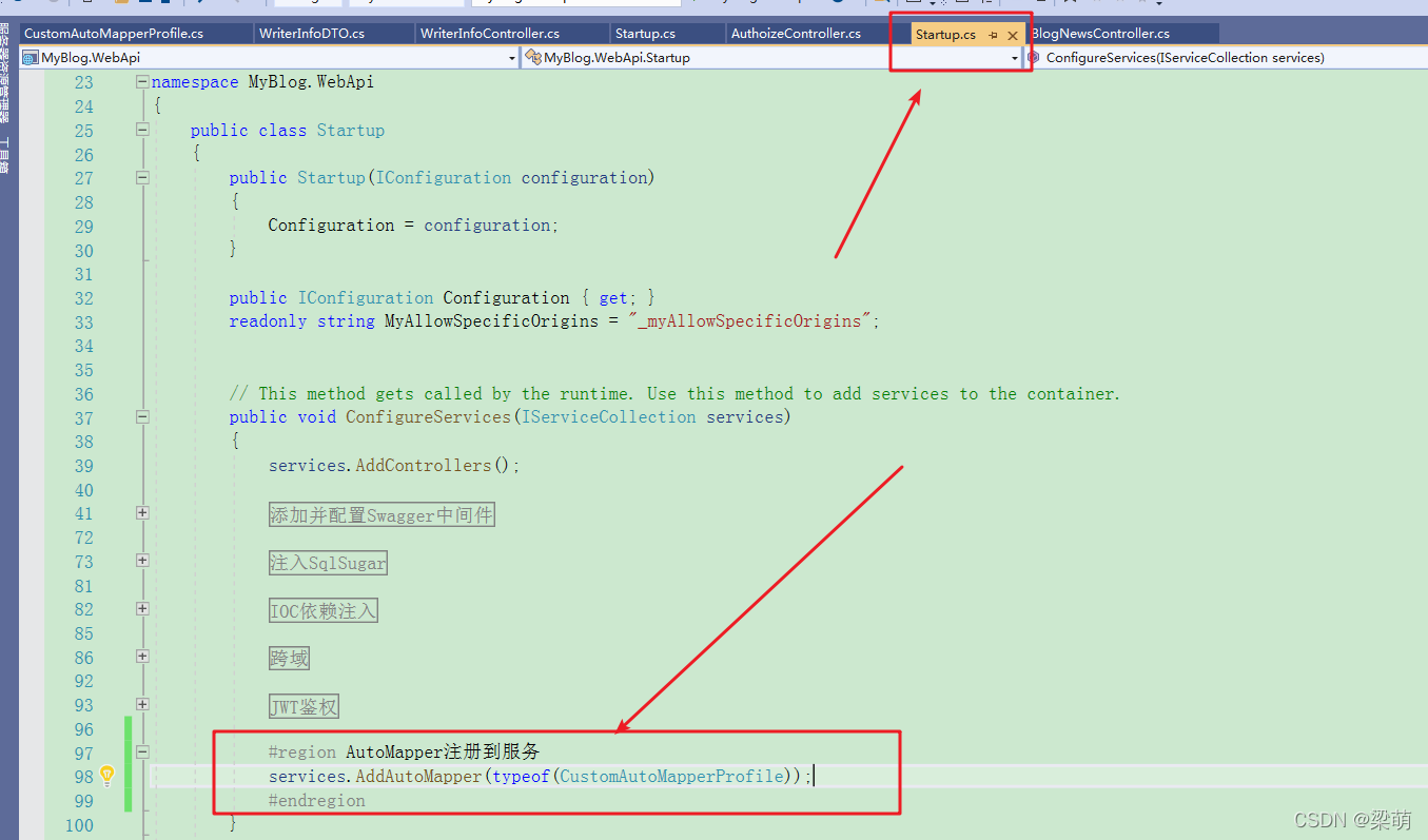 AutoMapper的简单使用_automapper 简单用法-CSDN博客